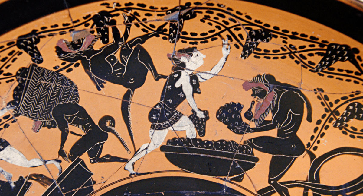 Satyrs and Maenads Gathering Grapes – THE SHIELD OF ACHILLES