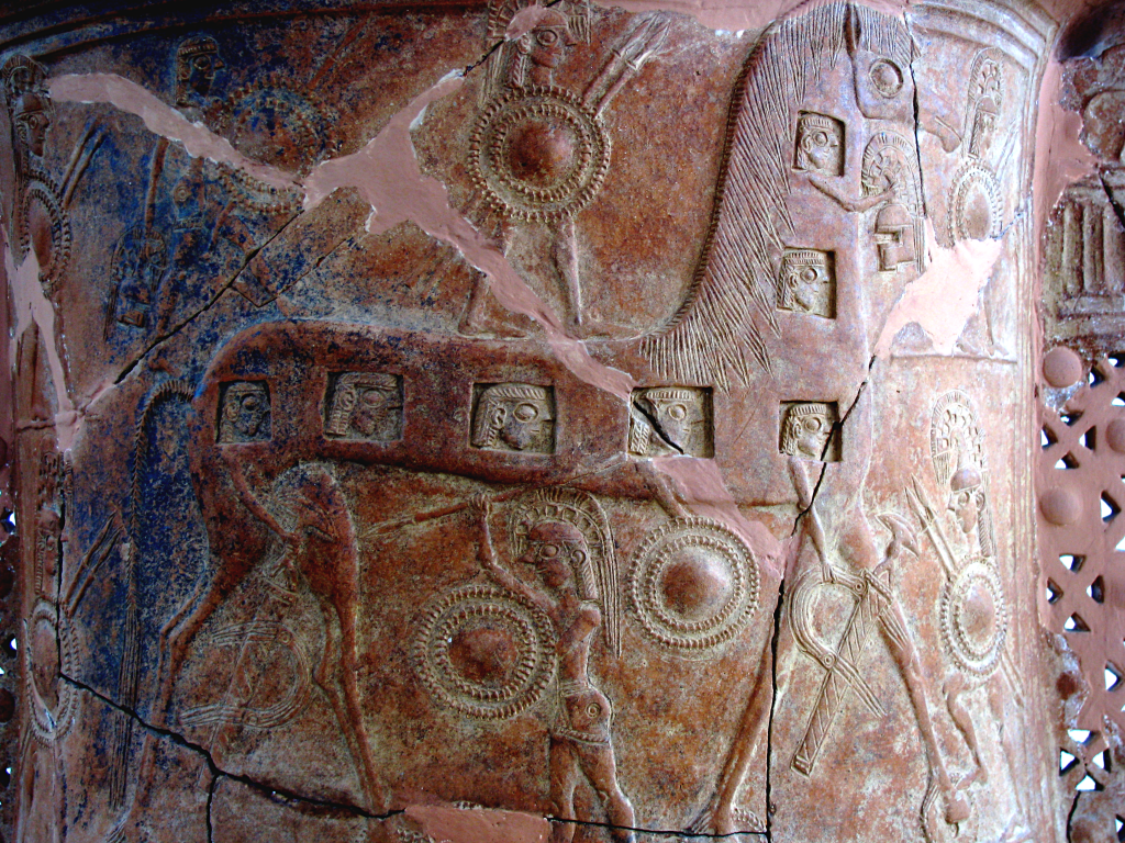 Reconstruction of the Shield of Achilles by Kathleen Vail – THE SHIELD ...