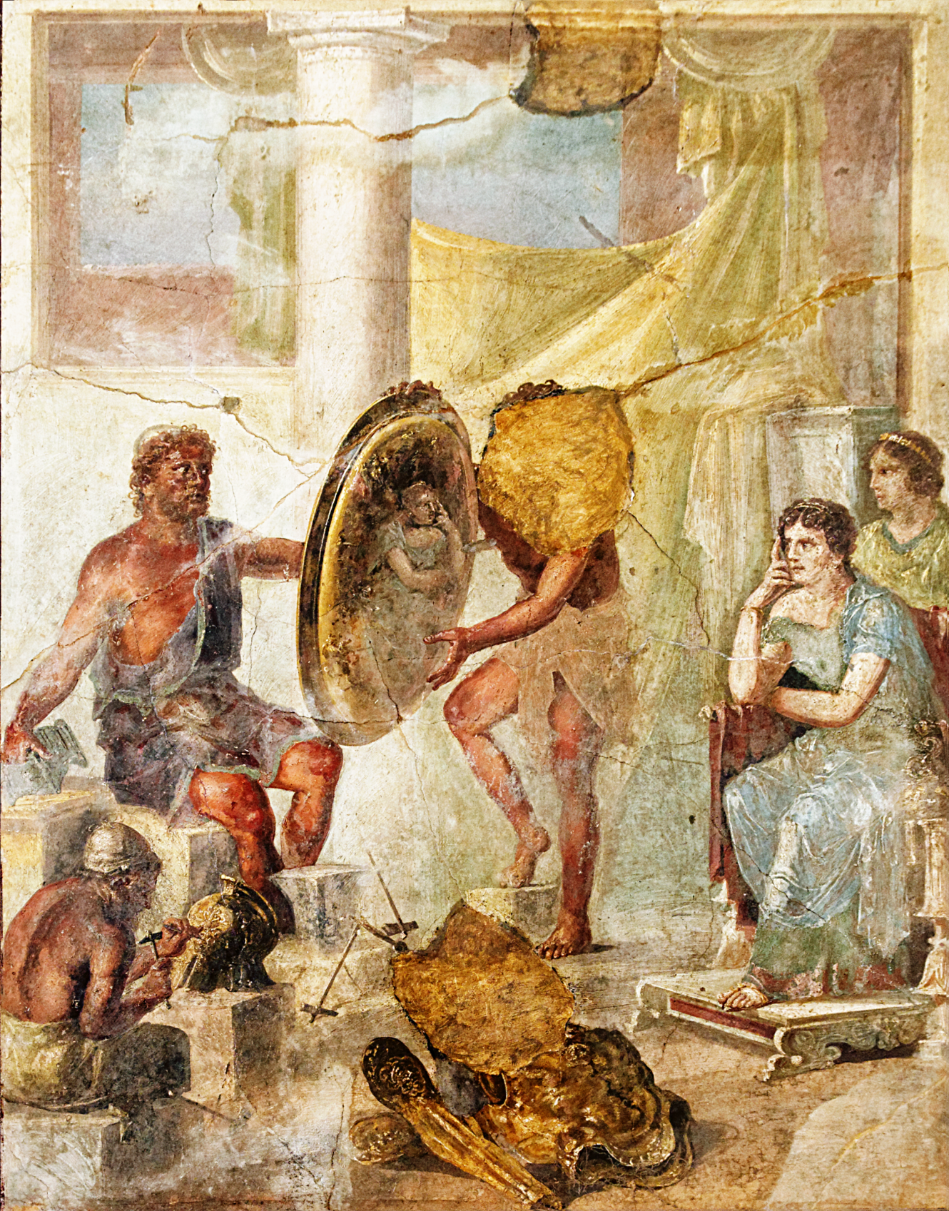 Hephaestus Forging the Shield of Achilles in Art Through the Ages – THE ...